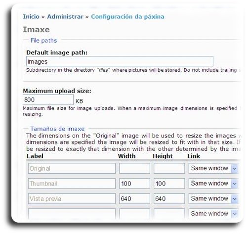 Websdinámicas: Drupal administradores: 4.3.3 Imaxe | av