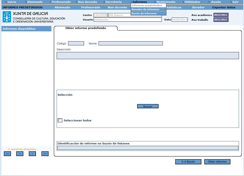 Obtención de listados de Xade en formato csv ou xls | A folla de ...