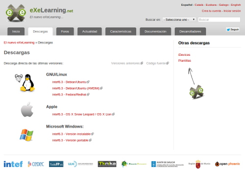 Linux | Tutorial manual de eXeLearning.net. El nuevo eXeLearning