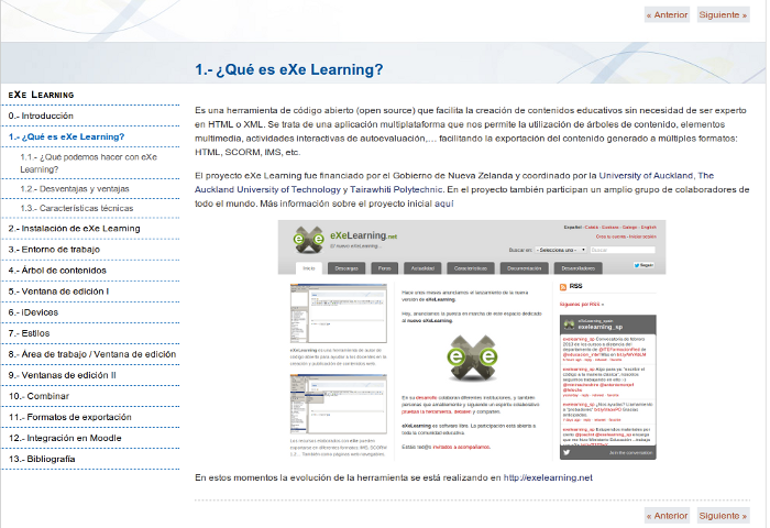 Estilos | Tutorial manual de eXeLearning.net. El nuevo eXeLearning